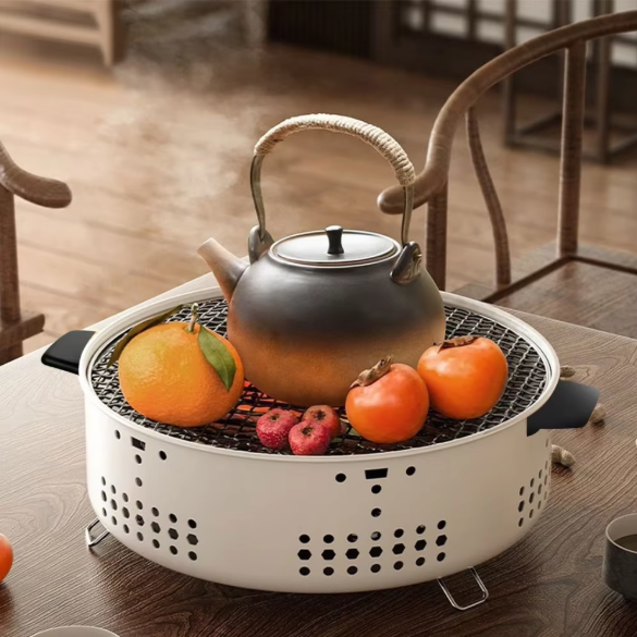 Outdoor Round Barbecue Grill – EC Buy Life